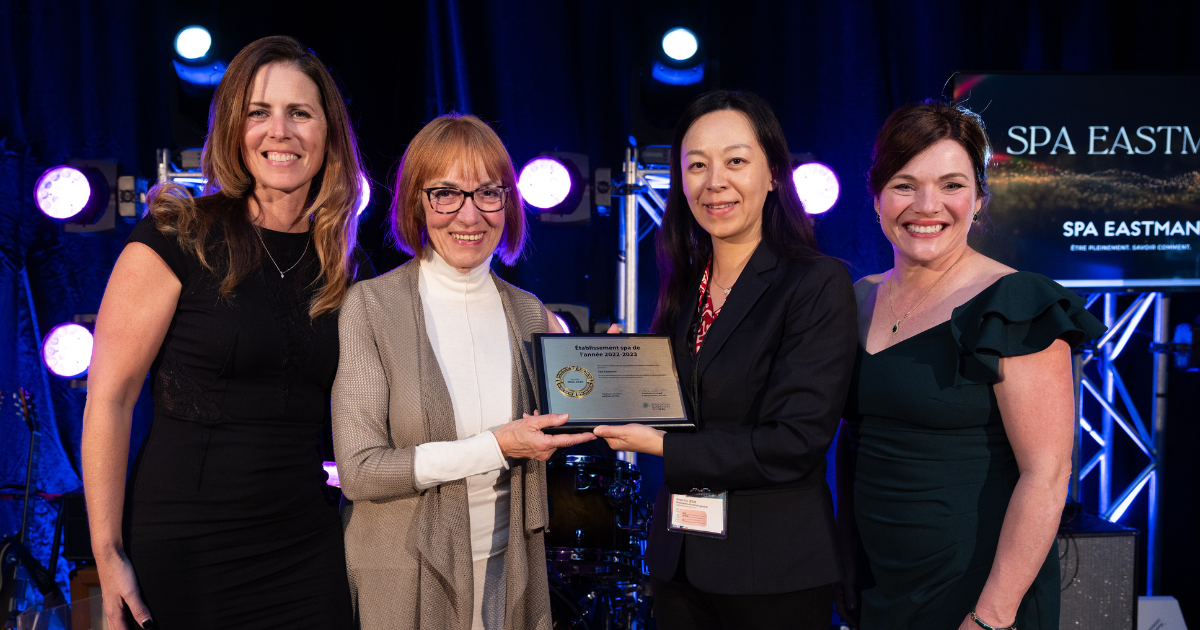 Le Spa Eastman remporte le prix « Établissement spa 2023 ...