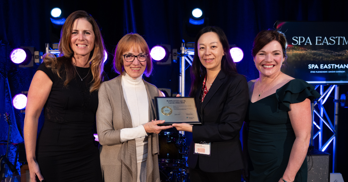 Le Spa Eastman remporte le prix « Établissement spa 2023 ...